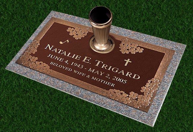Grave Markers: Bronze Memorials & Flat Headstones - Trigard Memorials