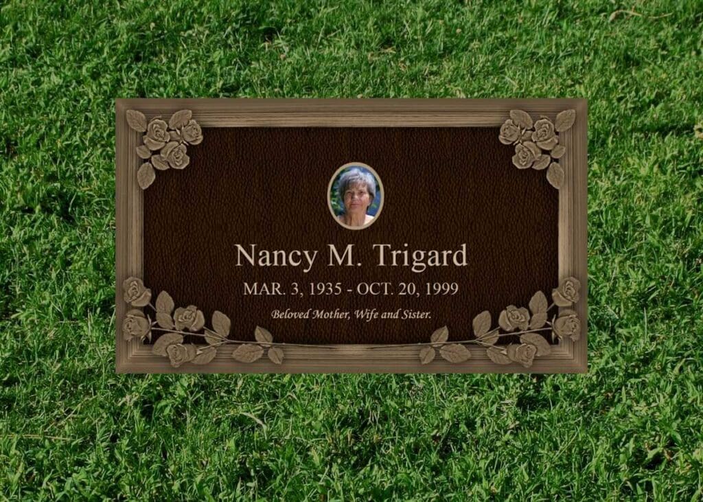 Trigard Memorials' Temporary Grave Markers - Trigard Memorials